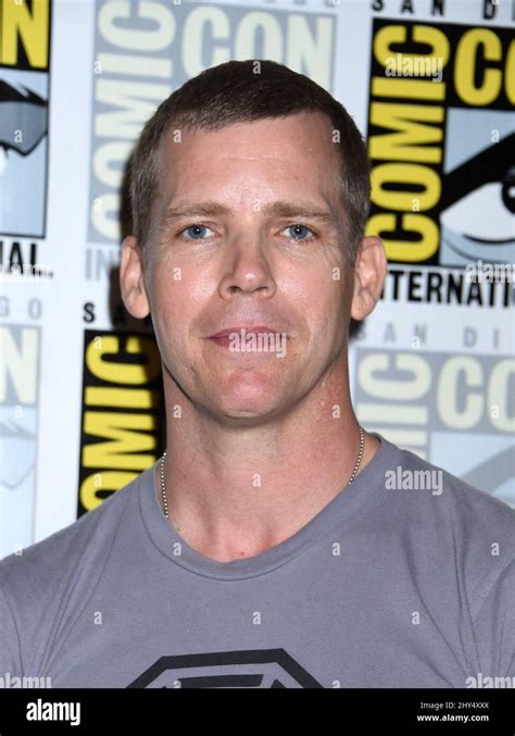 Tim Griffin Attending Day One Of Comic Con In San Diego California