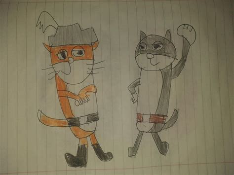 Gato Con Botas Y Kitty Patitas Suaves By Hihipuffyamiyumiart On Deviantart