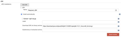 How To Set Several JDK Versions To Be Installed On Demand