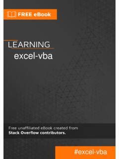 Excel Vba Excel Vba Pdf PDF4PRO