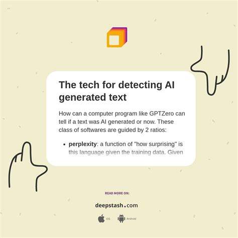 The Tech For Detecting Ai Generated Text Deepstash