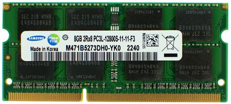 ᐉ Оперативна пам ять samsung sodimm ddr3 8Гб 1600 mhz Краща ціна в