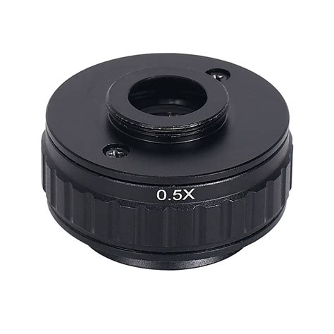 Hayear 0 5x C Mount Lens Adapter Microscope Camera Connector