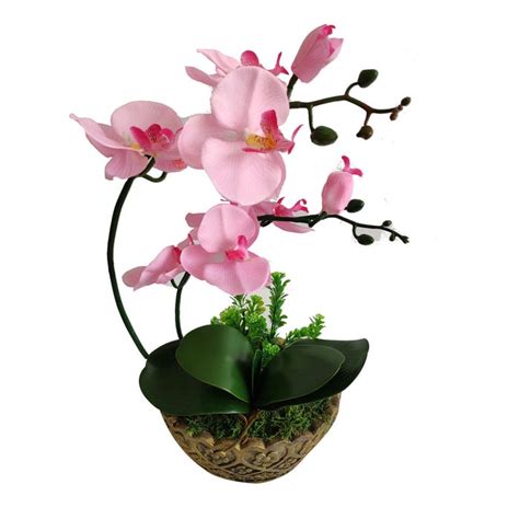 Planta Artificiala Jyh 3379 Orhidee Roz 41 Cm Dedeman