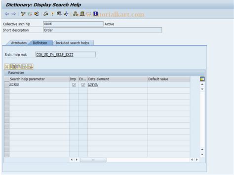 OPKZ SAP Tcode Customizing Matchcode For ProdOrder OPKZ SAP Tcode Customizing Matchcode For ProdOrder