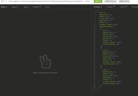 Magento Upgrade Issue 231 232 Catalogcategorymanagementv1