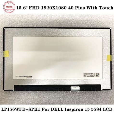Lp156wfd Sph1 Lp156wfd Sph1 Fit B156hak022 Nv156fhm T05 For Dell Inspiron 15 5584 Lcd