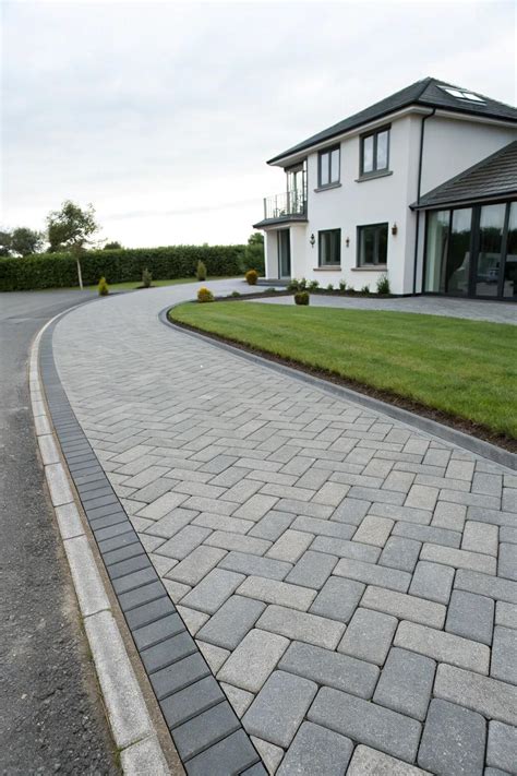 16 Inspiring Grey Block Paving Driveway Ideas