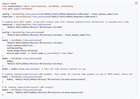 Llm2vec Large Language Models