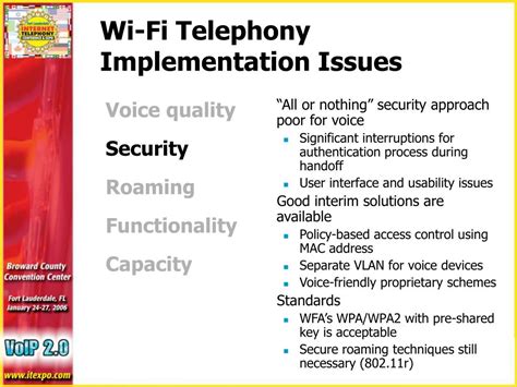 ppt deploying wi fi telephony in the enterprise powerpoint