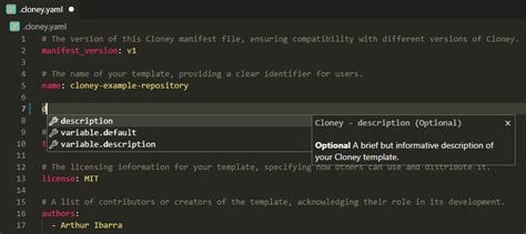 Visual Studio Code Extension Cloney Documentation