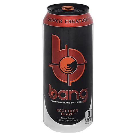 Bang Energy Drink Root Beer Blaze Beverages Kishmans Iga