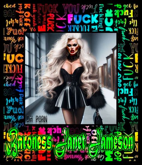 Baroness Janet Jameson Fetish Art Bimbo Model By Baronessjanet69 On
