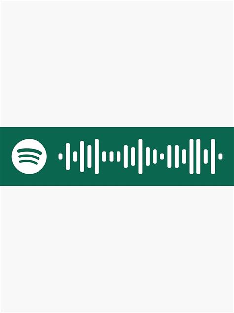 Stay Rihanna Spotify Code Sticker For Sale By Spcodesticker Redbubble