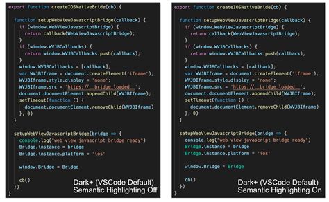 Productivity 與 Semantic Highlighting