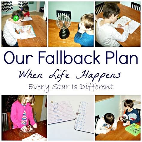 Our Fallback Plan Every Star Is Different