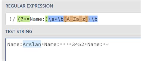 How To Conclude Number And Whitespace From Regex Matches Studio