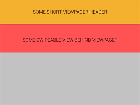 Android How To Get Ontouch To Be Called On A View Behind A Viewpager Stack Overflow