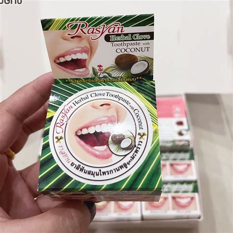 Jual Rasyan Herbal Cove Toothpaste 25 Gram Original Thailand Shopee