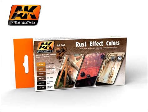 Ak Interactive Rust Effect Colors Modelbouw Ak Interactive Rust Effect Colors Modelbouw