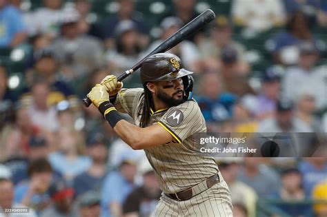 Fernando Tatis Jr 23 Of The San Diego Padres Up To Bat During The