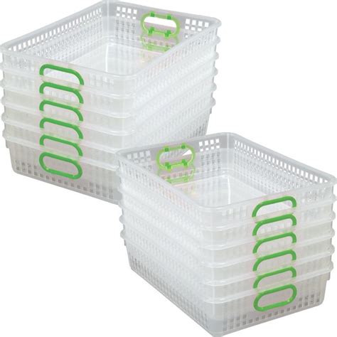 Classroom Paper Baskets Clear Paper Basket Basket Classroom