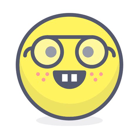 Nerd Darius Dan Lineal Color Icon Nerd Darius Dan Lineal Color Icon