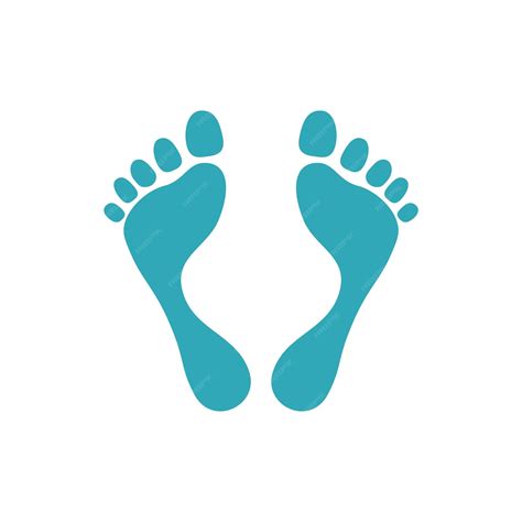 Premium Vector Footprint Reflexology Vector Logo Template