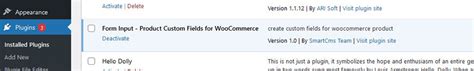Form Input Product Custom Fields For WooCommerce By Smartcms CodeCanyon