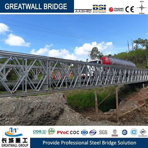 Bailey Bridge Of Compact 100 And Compact 200 Bailey Bridge And Steel Bridge Manufacturers