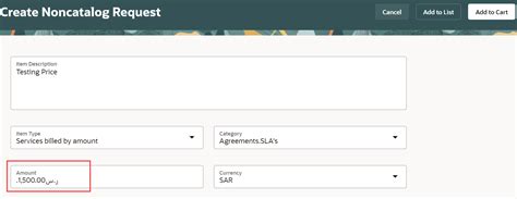 Responsive Self Service Procurement Price Formatting Issue With Sar Currency — Cloud Customer