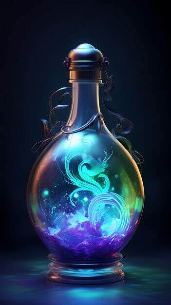 Premium Ai Image Glass Flask Science