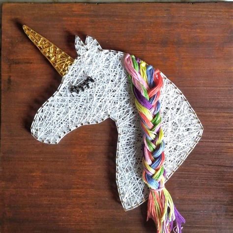 Unicorn String Art By Anjani Stoned Santa