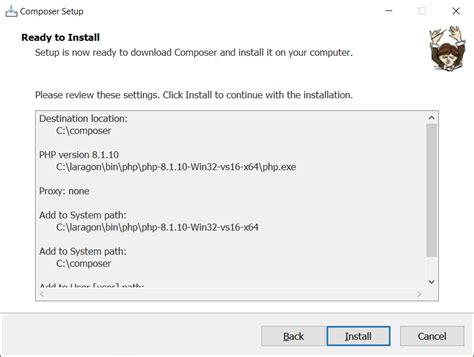 Cara Install Composer Di Windows Codein