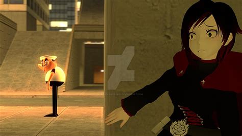 Ruby Hiding From Fake Peppino By Fordlordtord1 On Deviantart