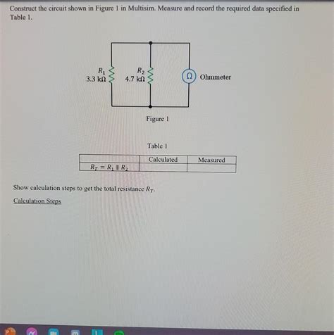 Solved Construct The Circuit Shown In Figure In Multisim Chegg