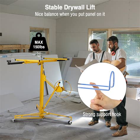 Princess Auto Drywall Lift Hoist 150 Lb Capacity Extends To 16 Ft