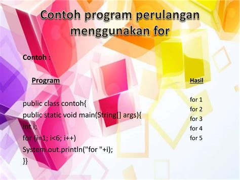 Perulangan Pada Java Netbeans Ppt