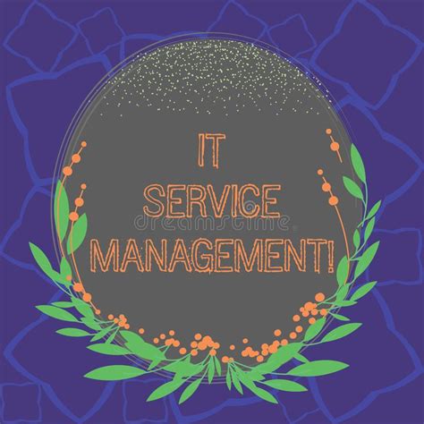 Word Writing Text It Service Management Business Concept For The Process Of Aligning Enterprise
