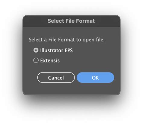 Solved Select File Format Dialog Includes Extensis Adobe Community 13748029