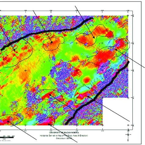 Horizontal Derivative Map X Direction Download Scientific Diagram
