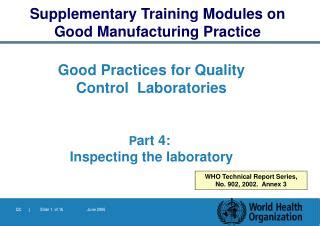 PPT Laboratory Quality Control PowerPoint Presentation ID
