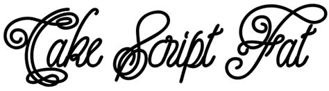 Font Spy Cake Script Font