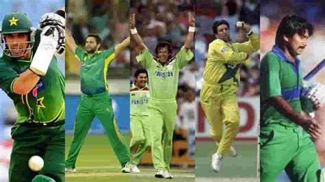 Top Five Legendary Pakistani Players Of All Time And Their Career Stats
