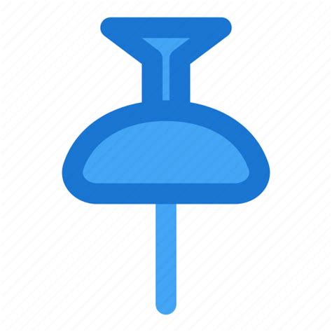 Push Pin Ui Push Pin Tool Marker Stationary Icon Download On Iconfinder
