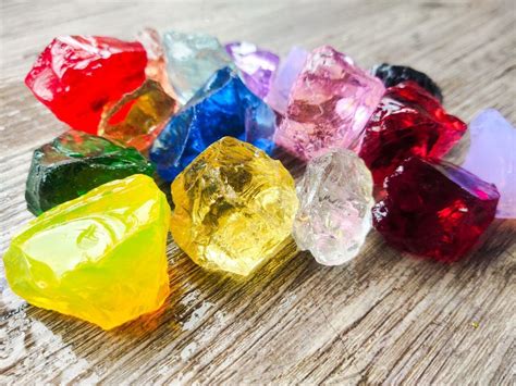 Andara Crystal Chakra Colors Authentic Monatomic Andara Crystals 206g
