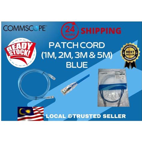 COMMSCOPE UTP PATCH CORD CAT 6 FACTORY TERMINATION ORIGINAL Shopee Malaysia