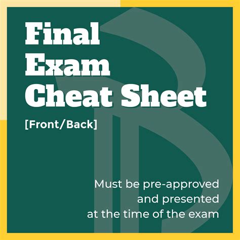 Final Exam Cheat Sheet Bit Pocket