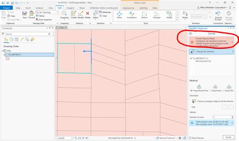 Divide Tool In Arcgis Pro 232 Esri Community