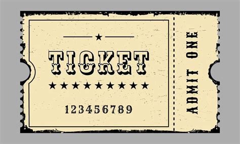 Ticket Border Vector Art Icons And Graphics For Free Download